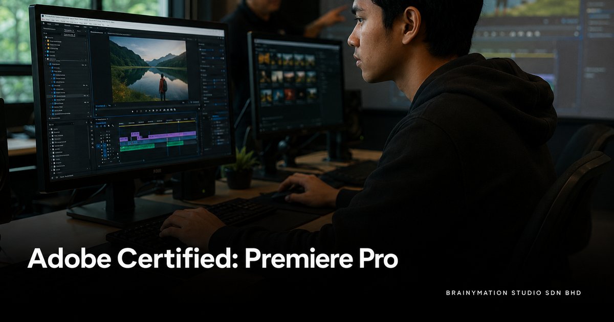 Adobe Premiere Pro Certification Malaysia 2026 | HRD Corp